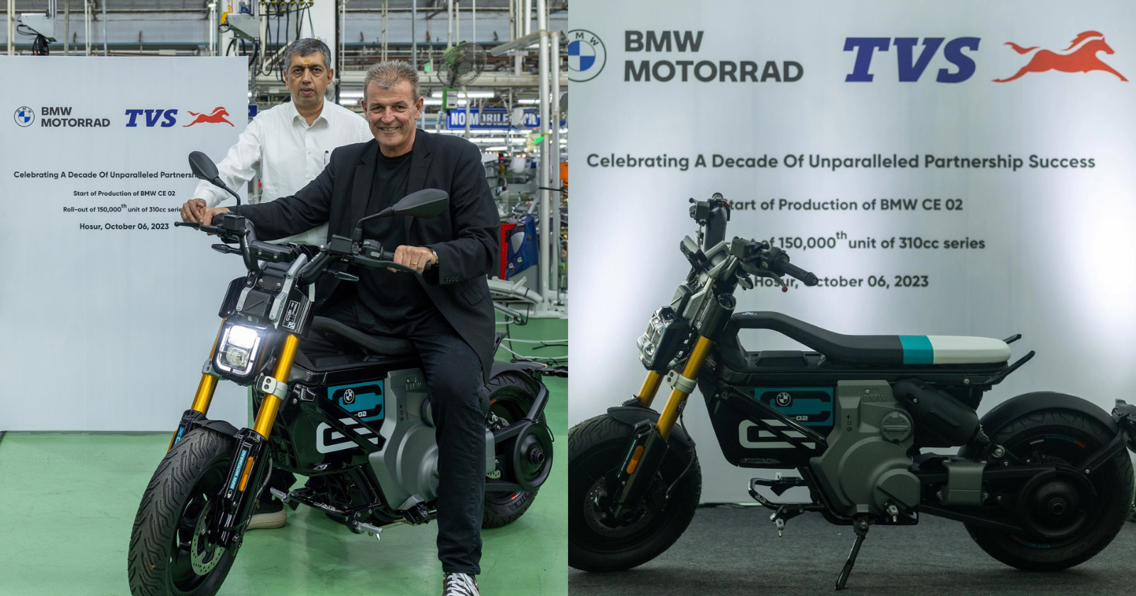 BMW Motorrad & TVS Motor Commence A New EV Partnership