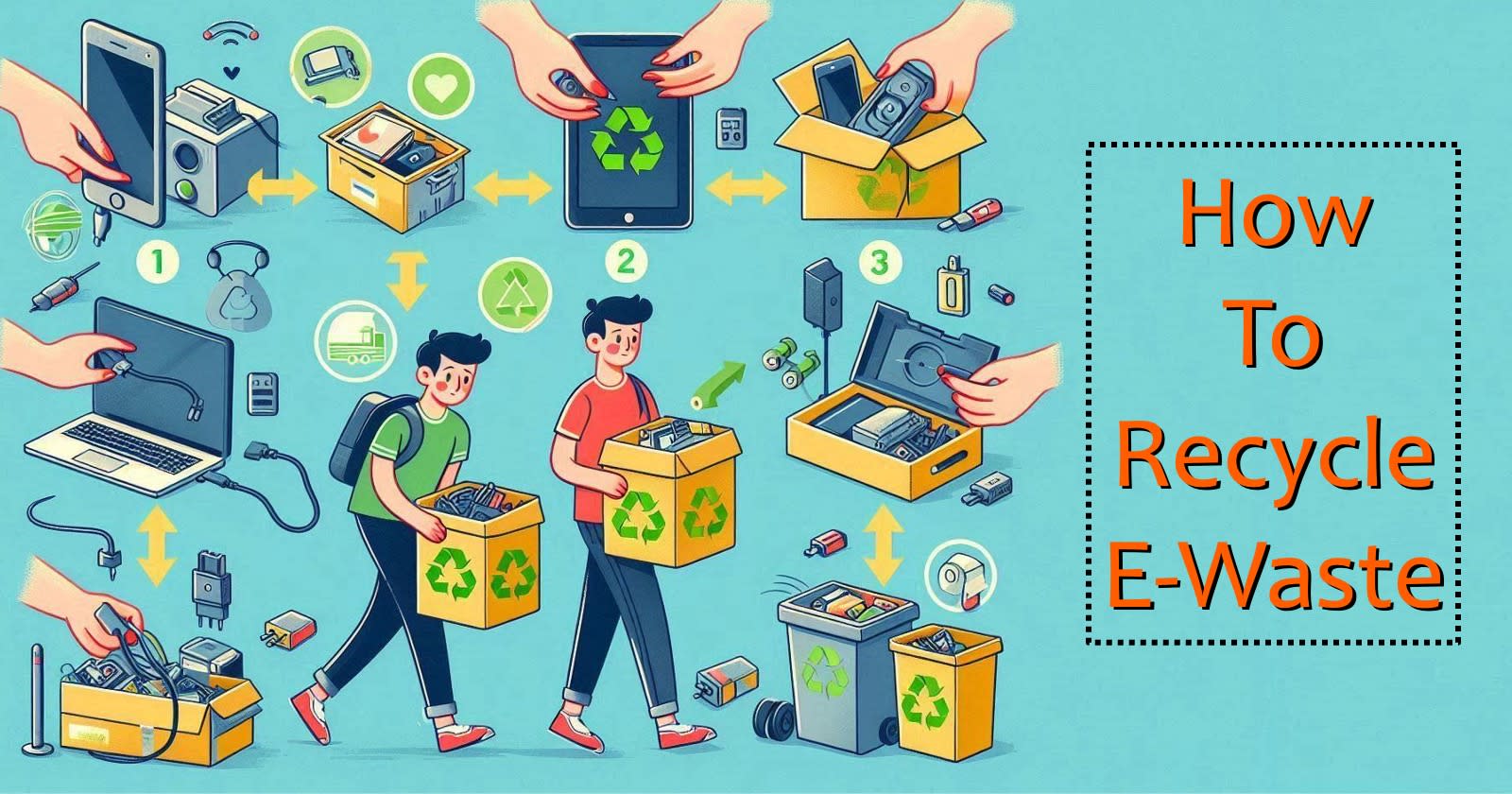 How to Recycle E-Waste?