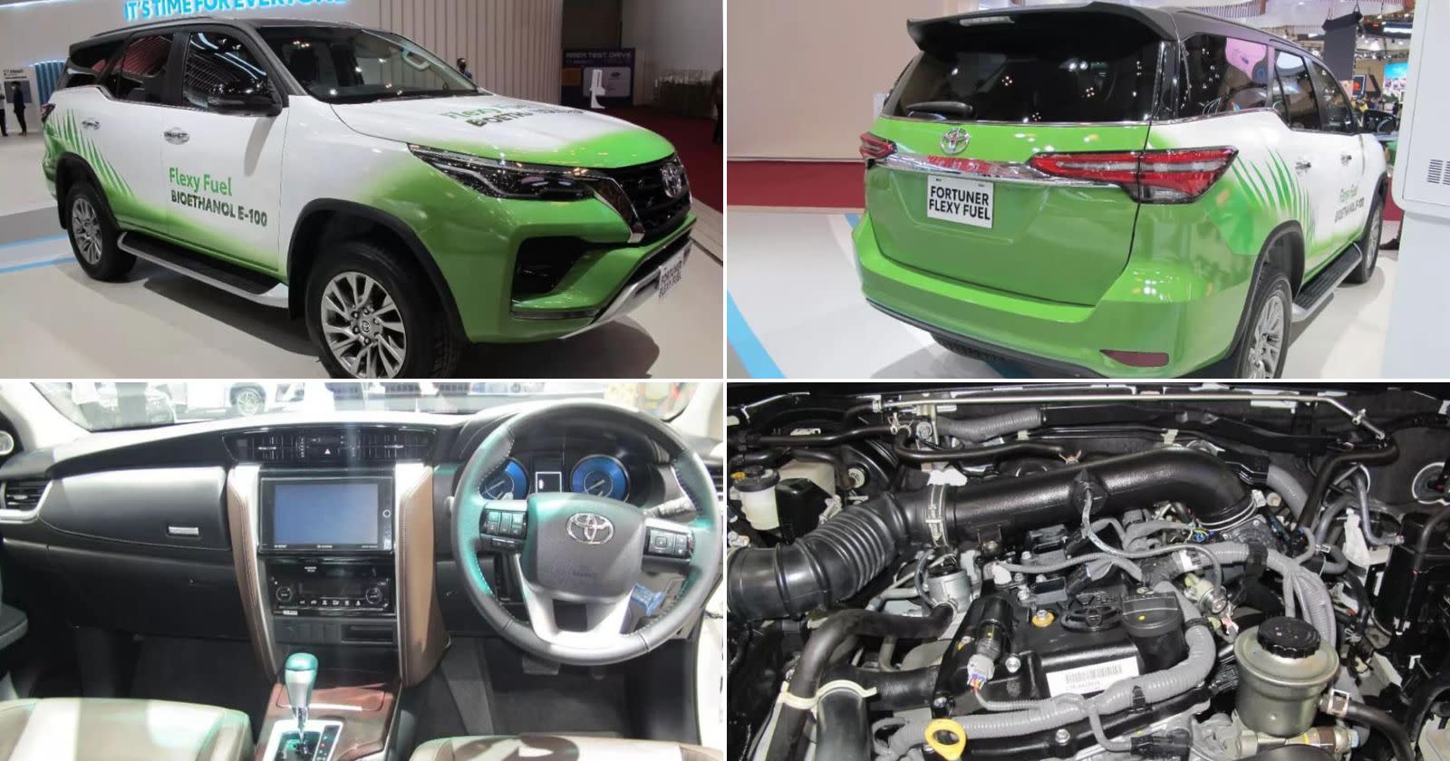 Toyota Fortuner Flexy Fuel Prototype Unveiled