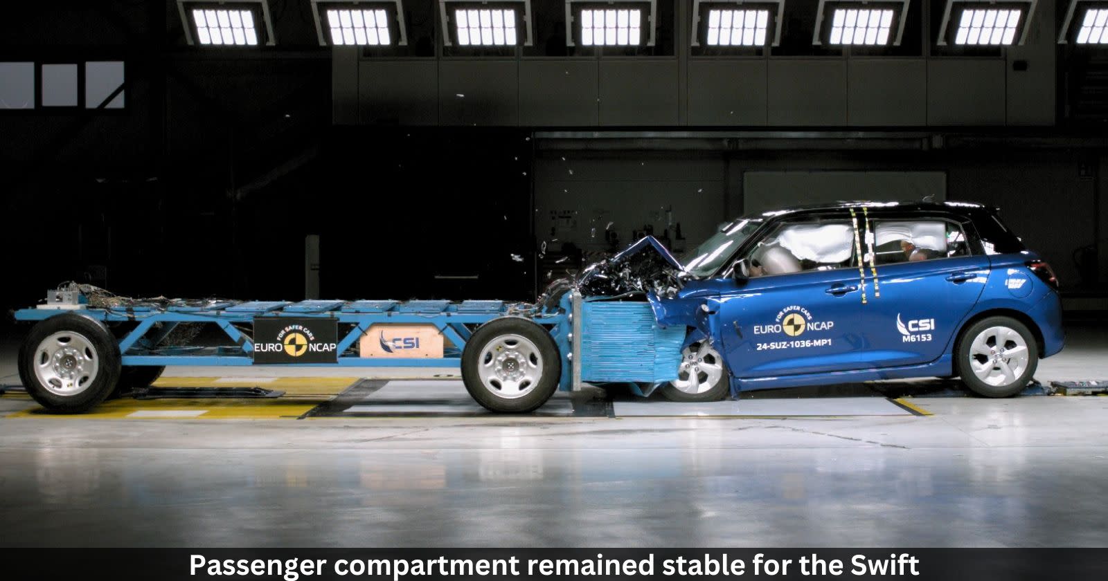 New Suzuki Swift Scores 3 Stars In Euro NCAP Crash Tests