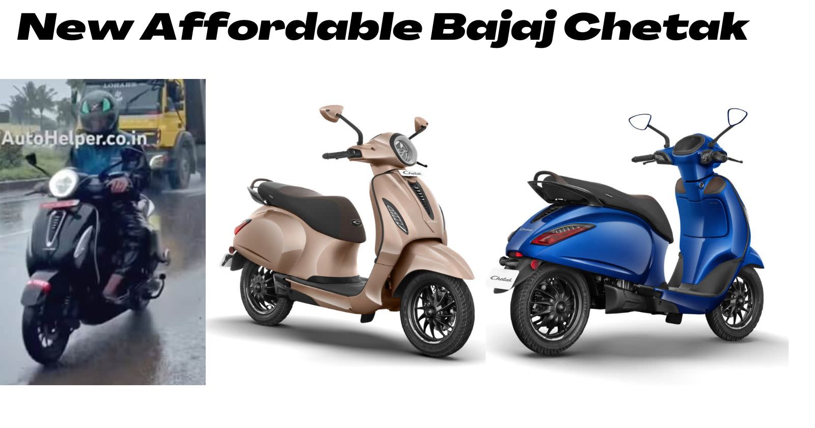 New Affordable Bajaj Chetak In The Works