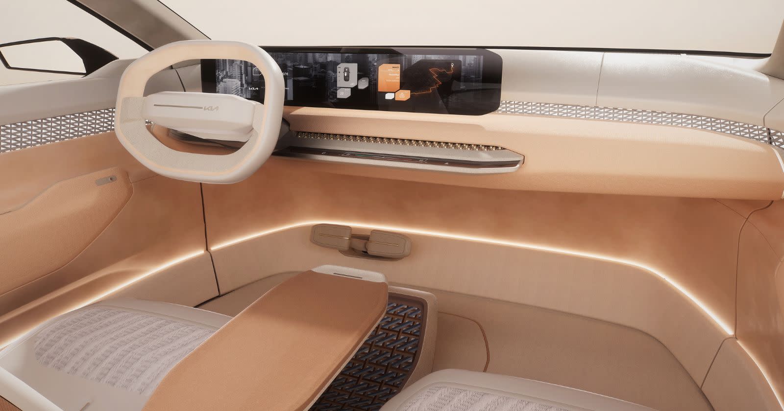 Kia Reveals EV5 Electric SUV, Preview EV3, EV4 Concepts