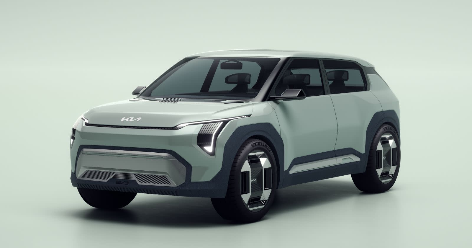 Kia Reveals EV5 Electric SUV, Preview EV3, EV4 Concepts