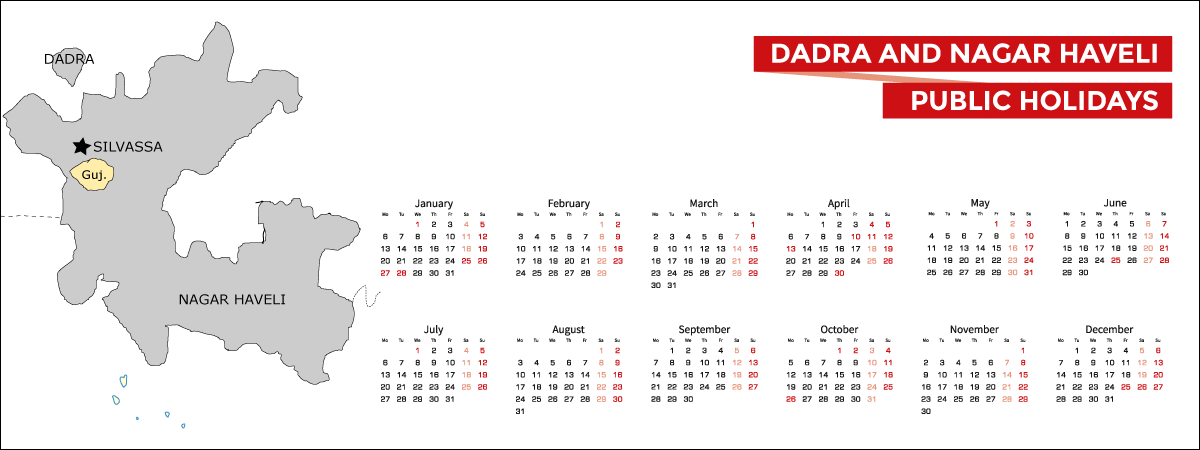 Dadra and Nagar Haveli Public Holidays List 2022
