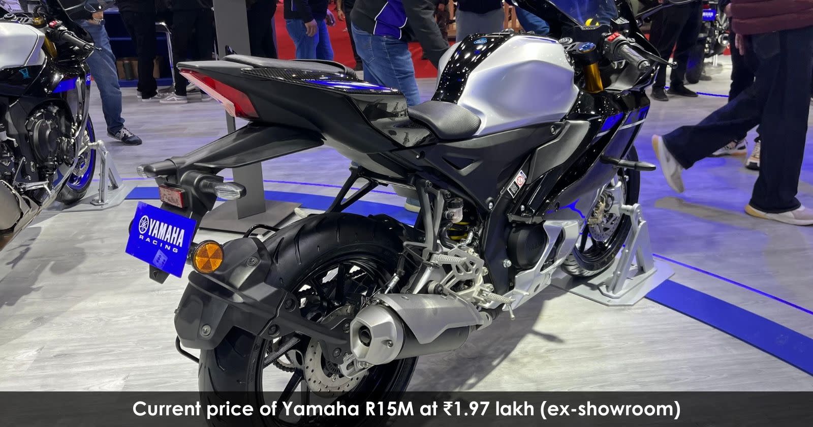 Yamaha R15M Carbon Edition Unveiled At Bharat Mobility Global Expo 2024