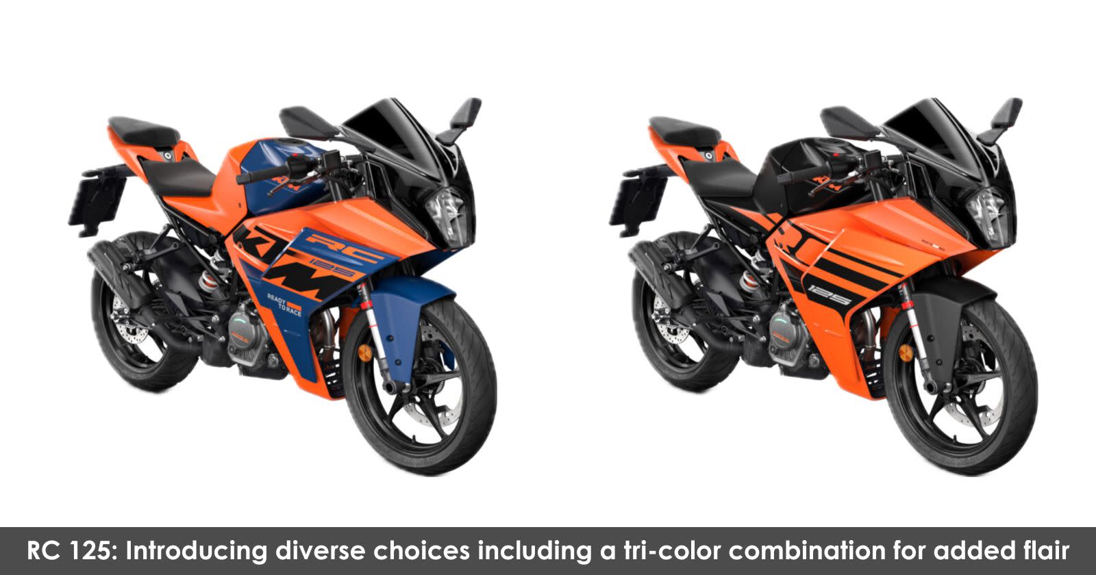 KTM RC390, RC200 And RC125 Get A Colourful Refresh For 2024