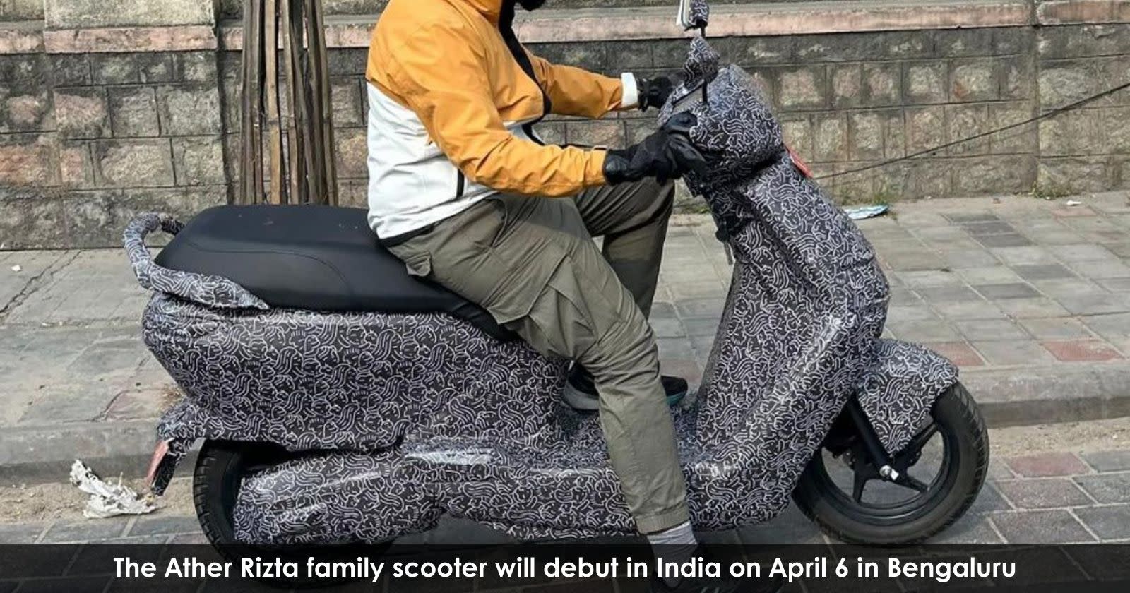 Ather Rizta Invite Teases Upcoming Halo Smart Helmet Feature