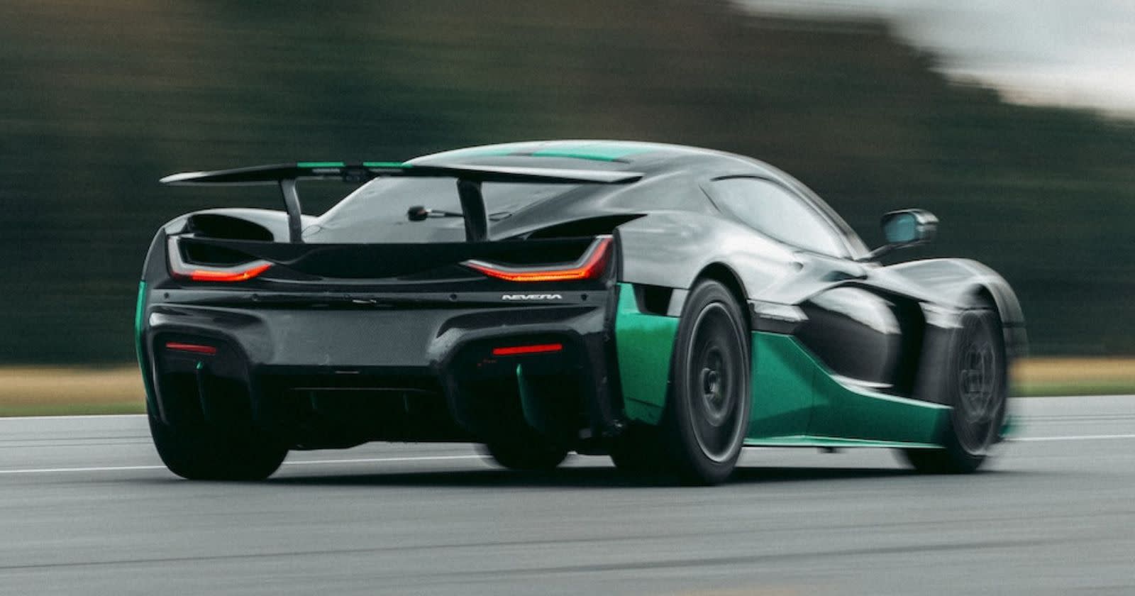 Rimac Nevera Is The Fastest Car In Reverse!