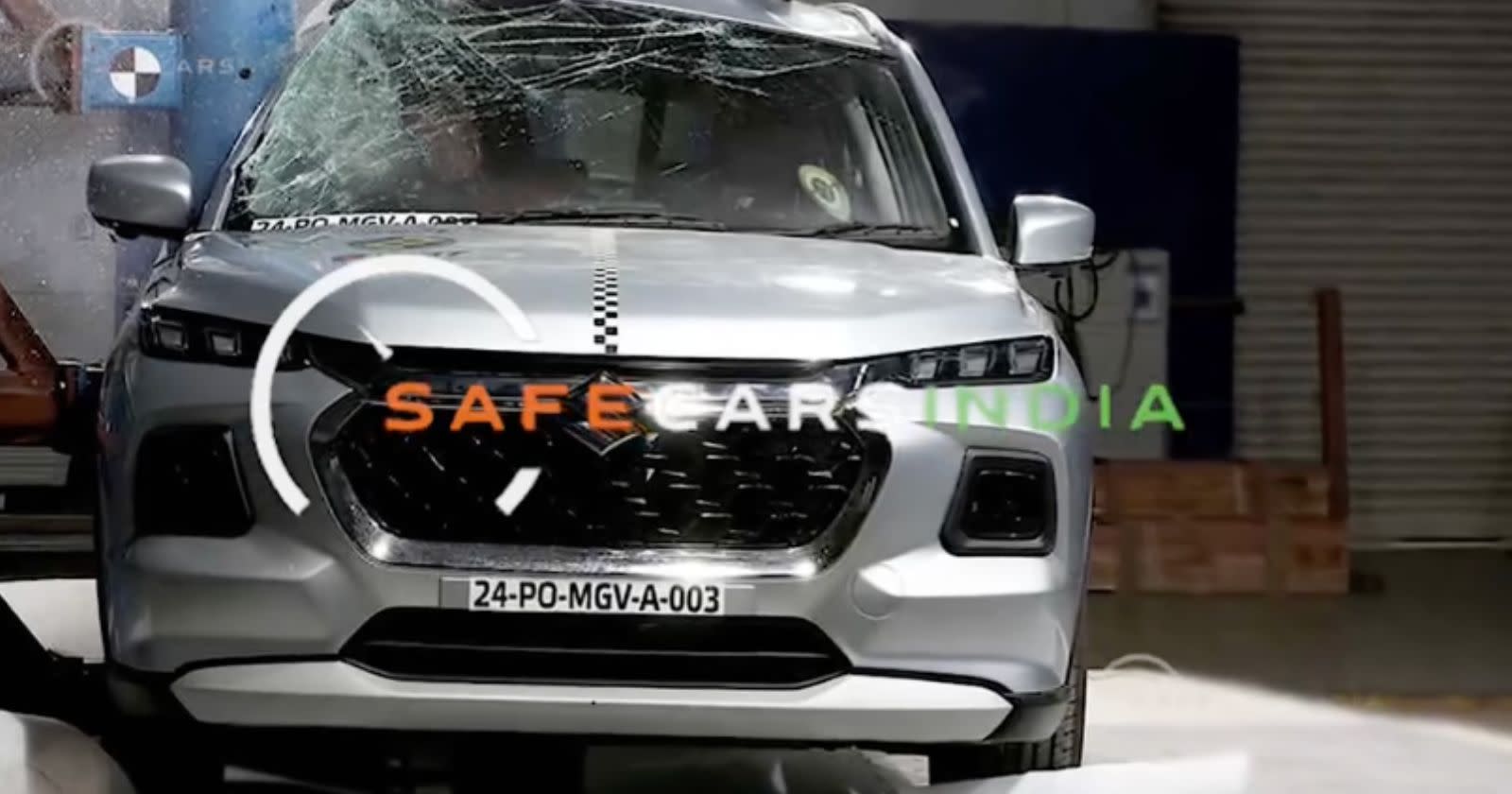 Maruti Suzuki Grand Vitara Crash Test Images Leak Ahead of BNCAP Results