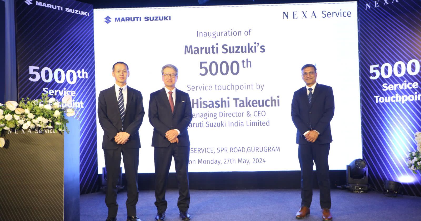 Maruti Suzuki Opens Its 5000th Service Touchpoint