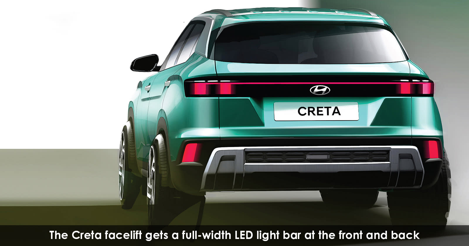 Hyundai Creta Facelift Design Revealed