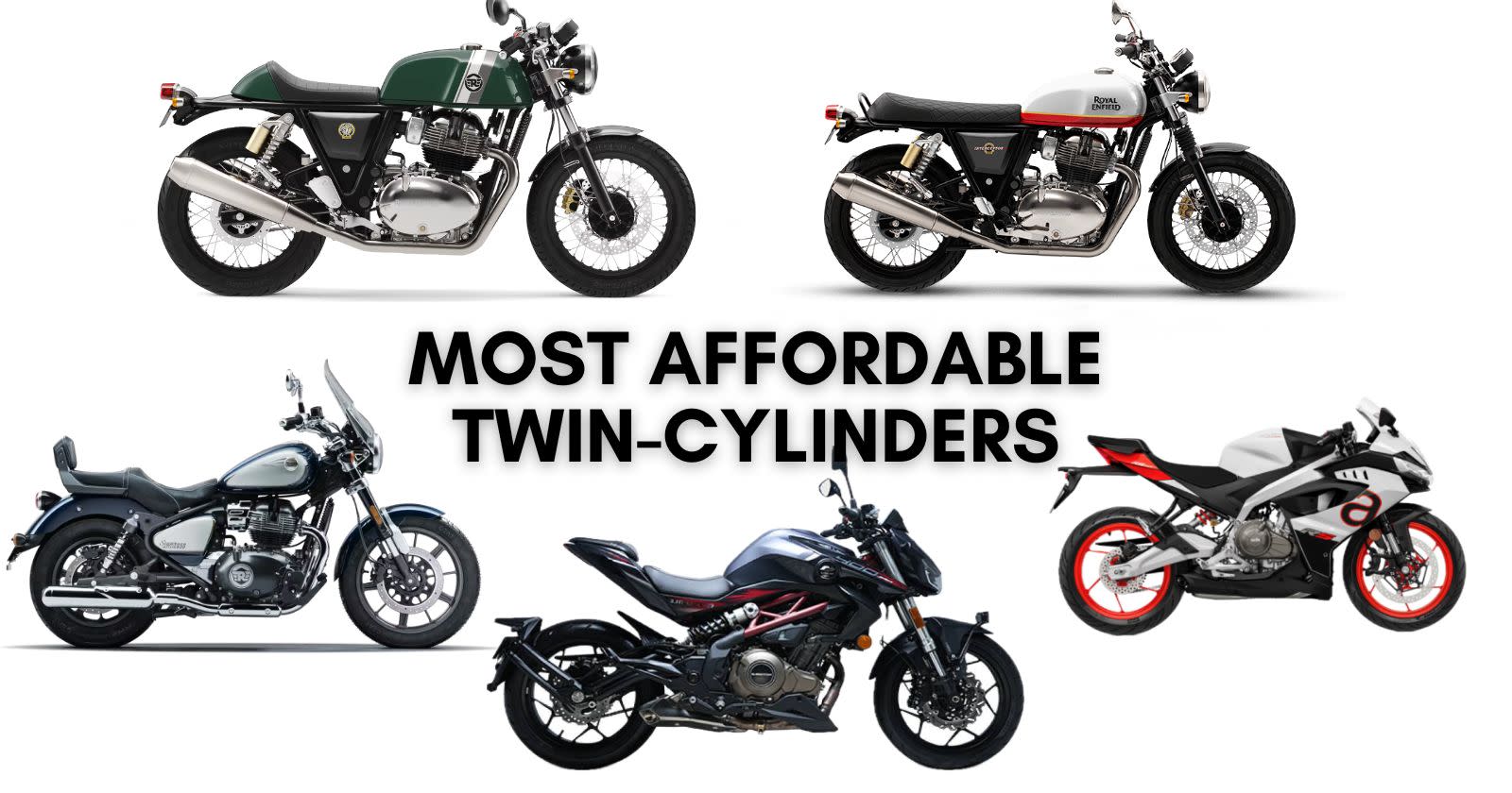 5 Most Affordable Twin-Cylinder Bikes: RE 650 Twins, Aprilia RS 457...