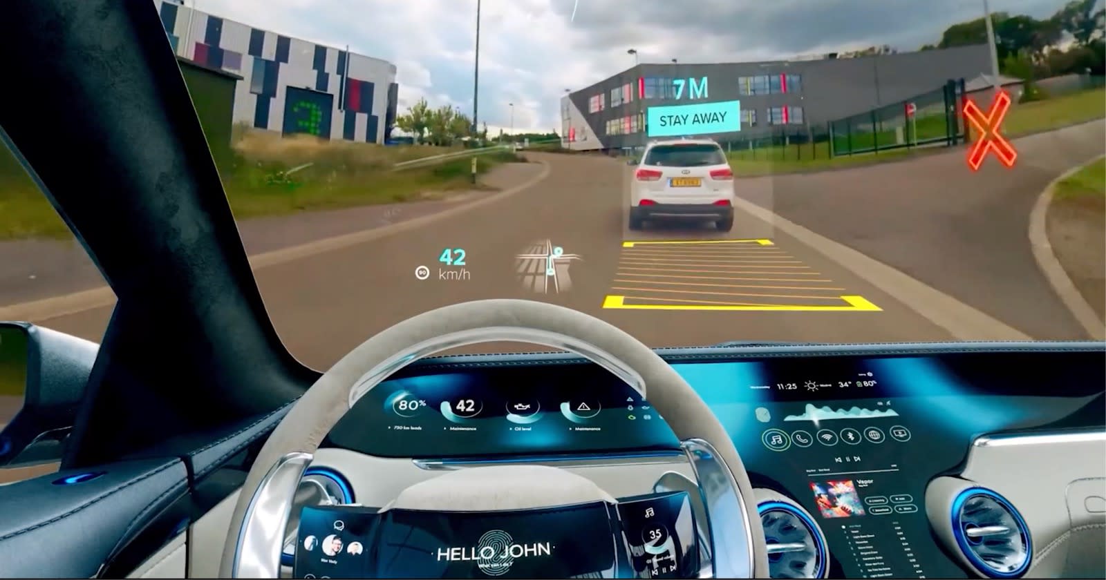 Apple Files Augmented Reality Windshield Patent for Vehicles