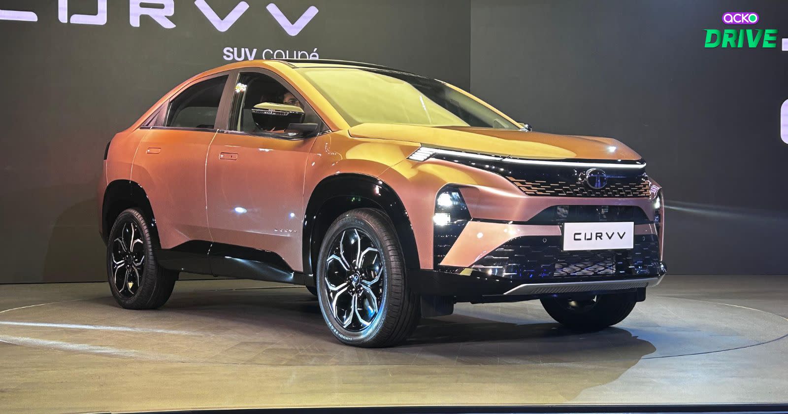 Tata Curvv Coupe SUV Revealed; Launch On September 2