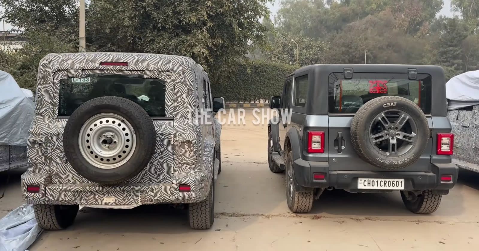 Mahindra Thar 5-Door Spotted Yet Again