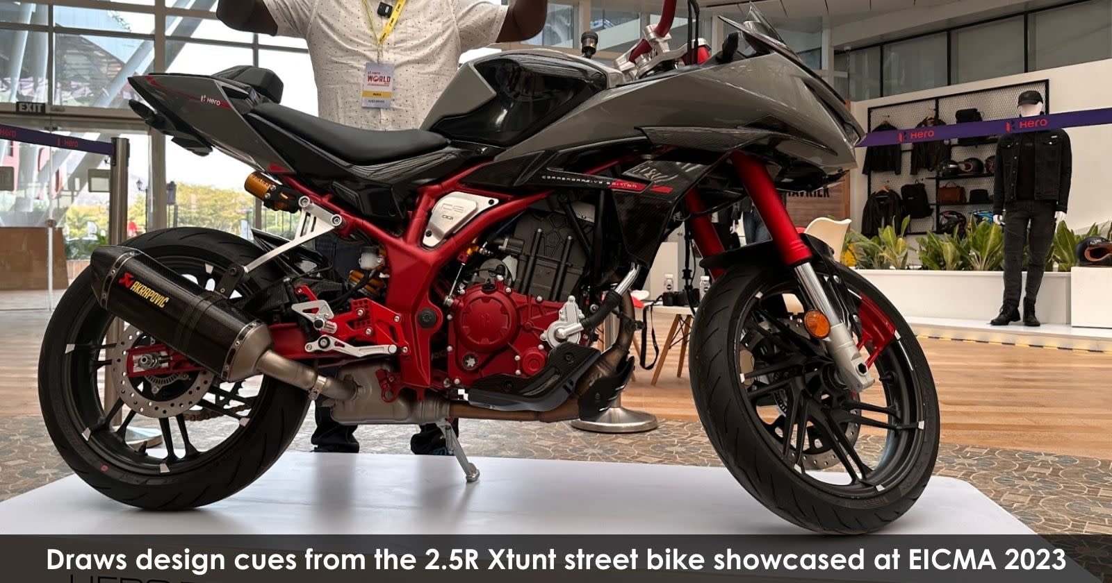 Hero CE001 Special Edition Bike Showcased At Hero World 2024!