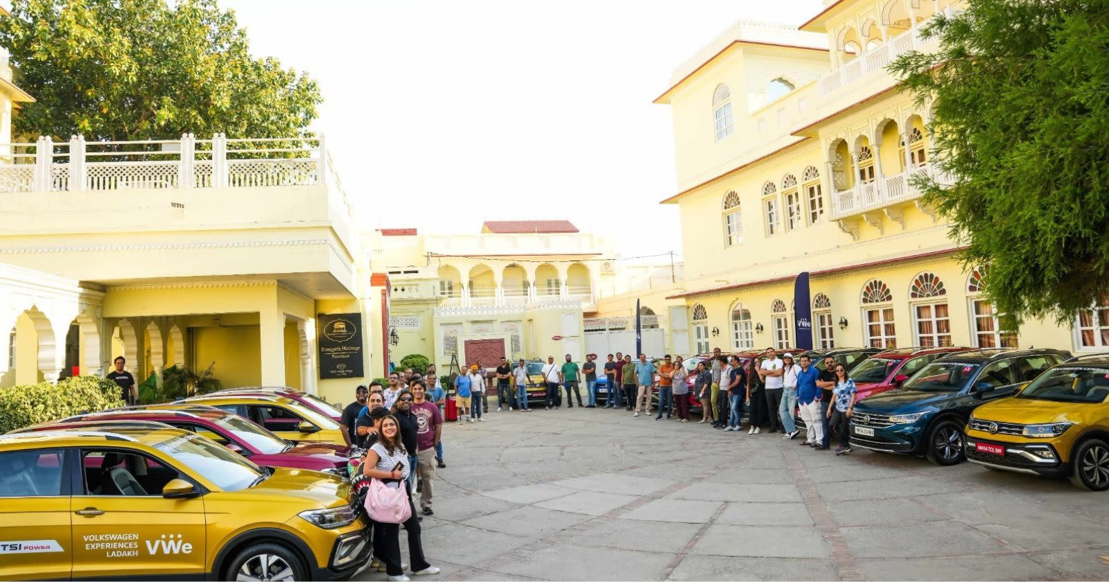 Volkswagen India Flags Off Inaugural VWe Expedition To Ladakh