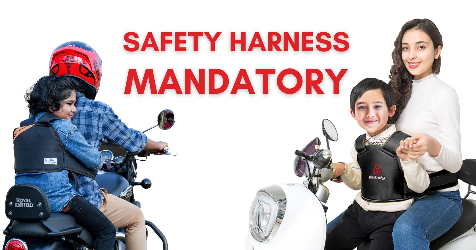 Opinion - Safety Harness Mandatory For Kids On Bike - Right Move?