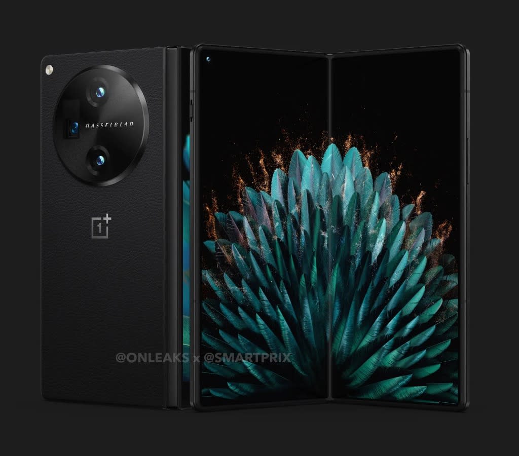 OnePlus V Fold First Look: Leaked renders reveal OnePlus foldable phone