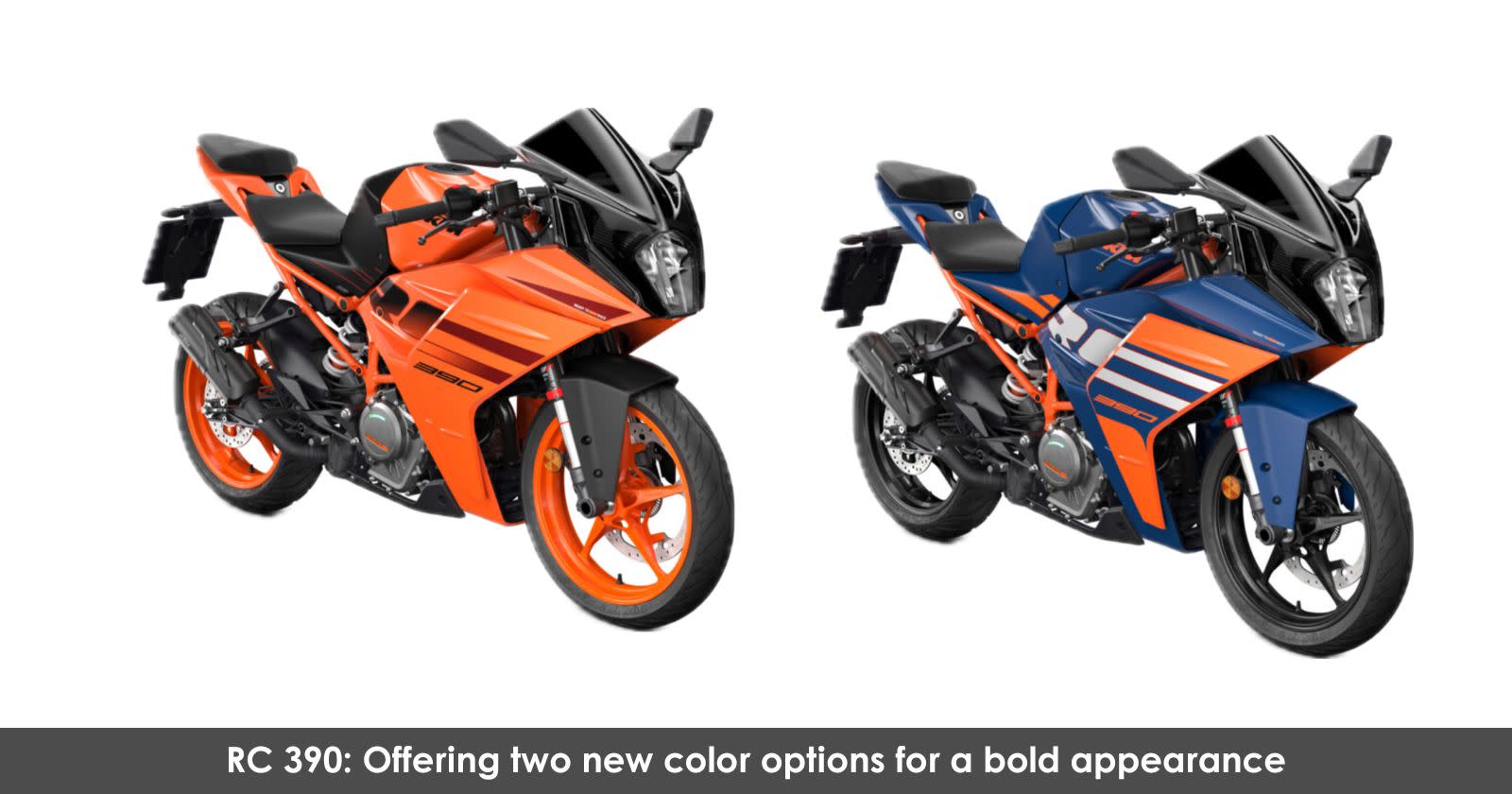 KTM RC390, RC200 And RC125 Get A Colourful Refresh For 2024