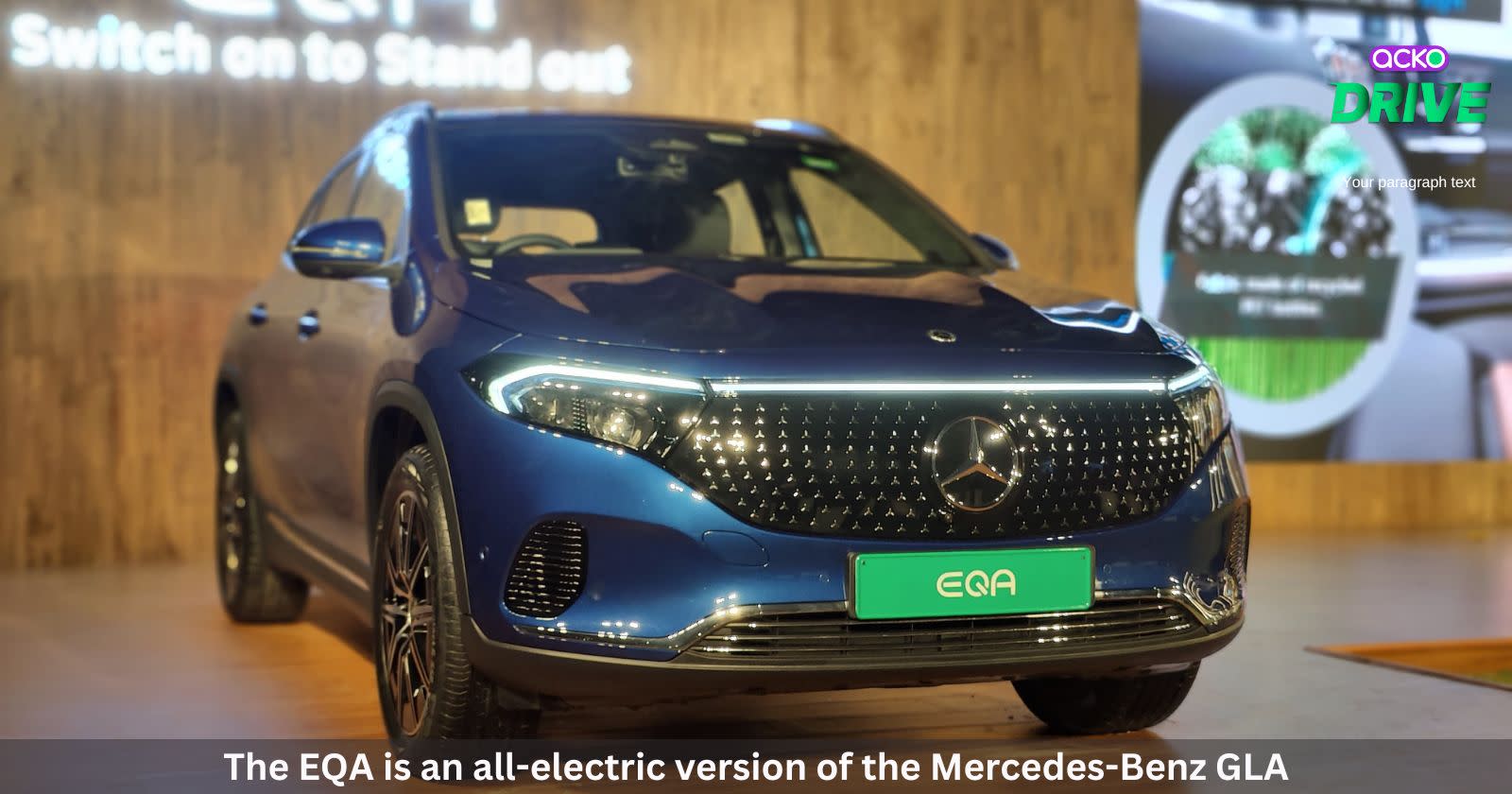 Mercedes-Benz EQA Unveiled In India; Launch On July 8