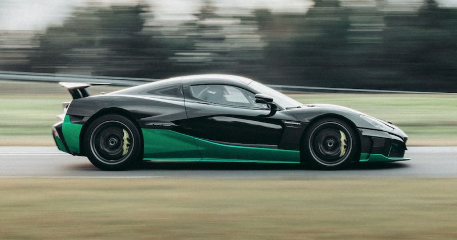 Rimac Nevera Is The Fastest Car In Reverse!