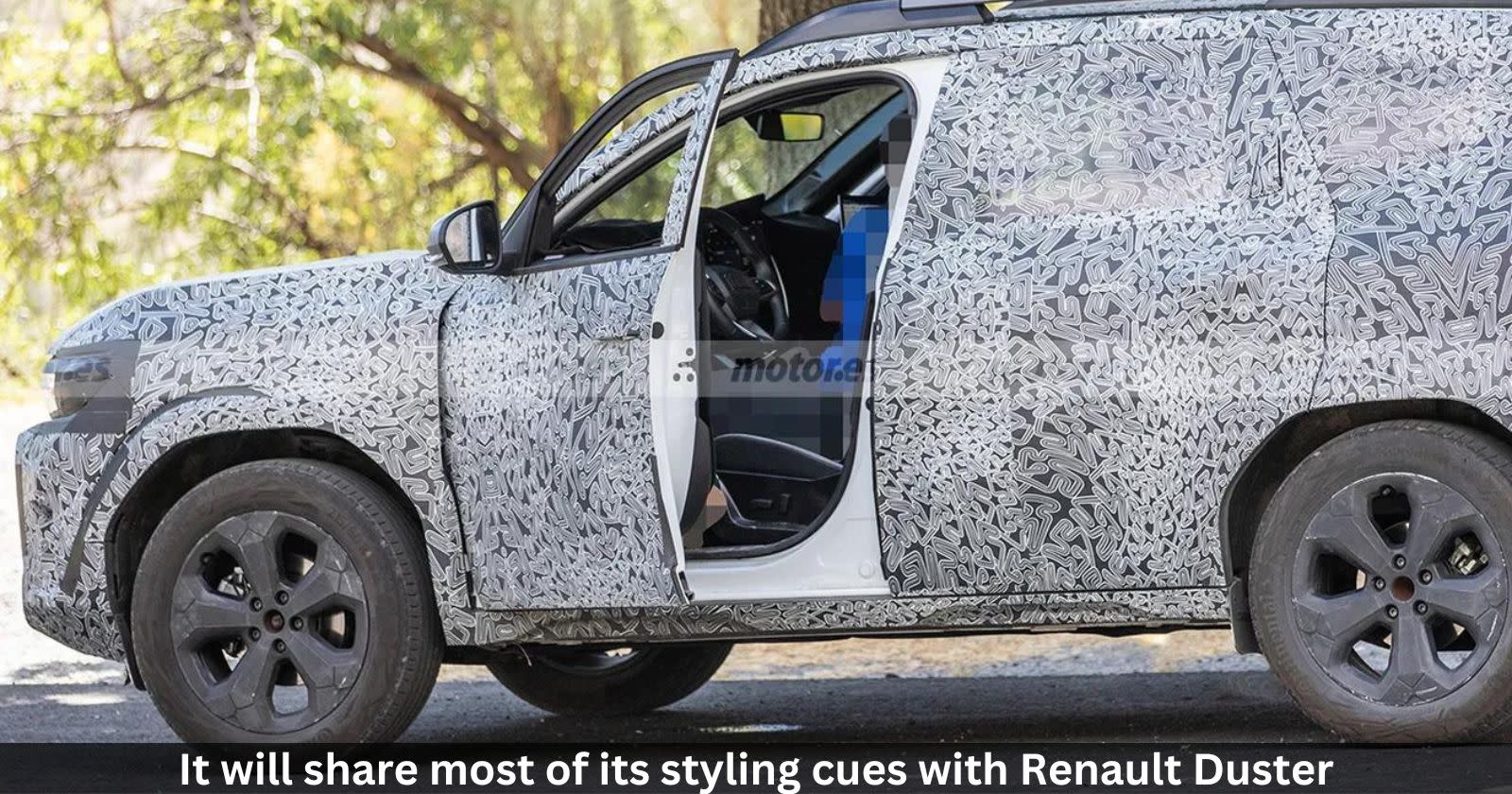 Upcoming Renault Bigster Spotted Testing