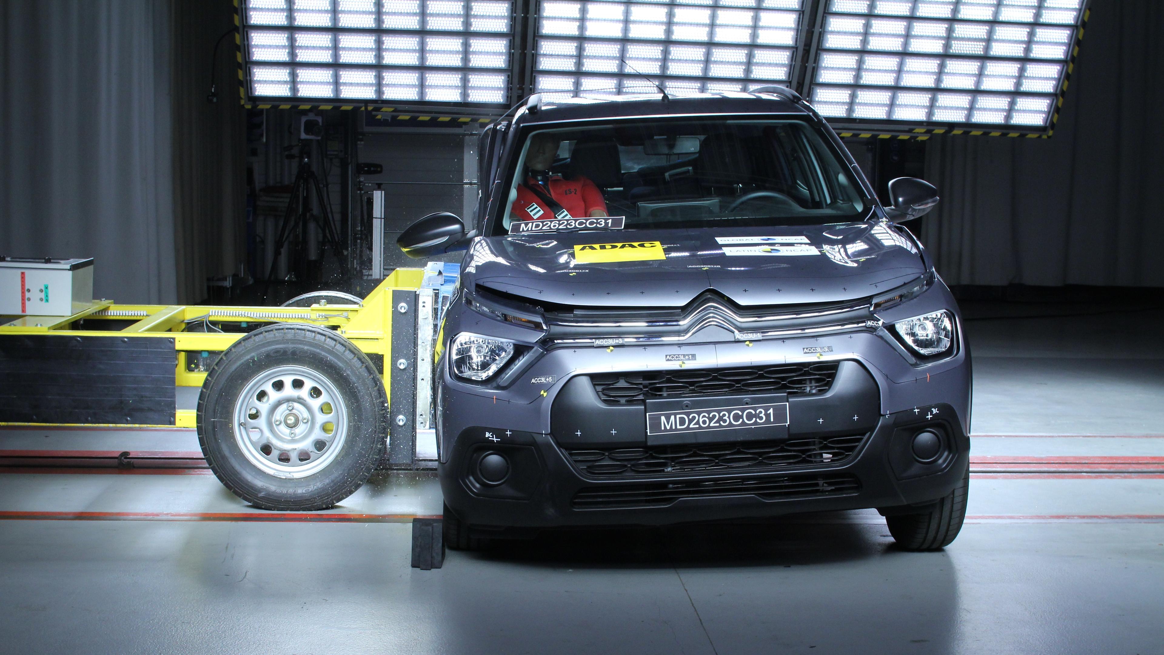 Brazil-made Citroen C3 Receives Zero Stars In Latin NCAP Crash Test