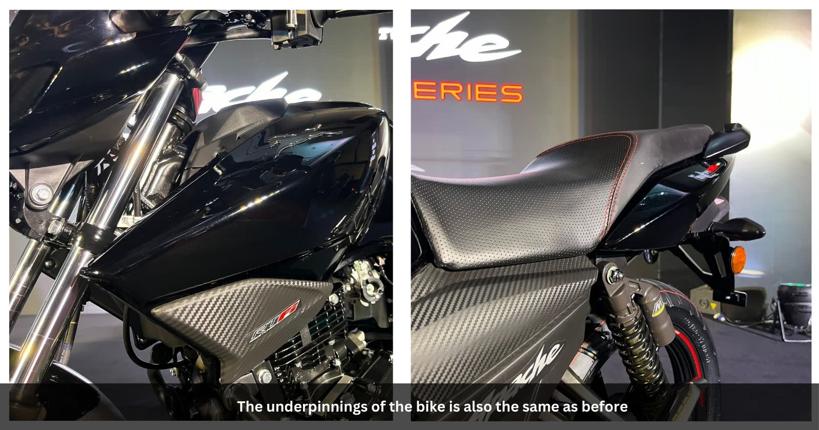 TVS Apache RTR 160 2V “Black Edition”: Image Gallery