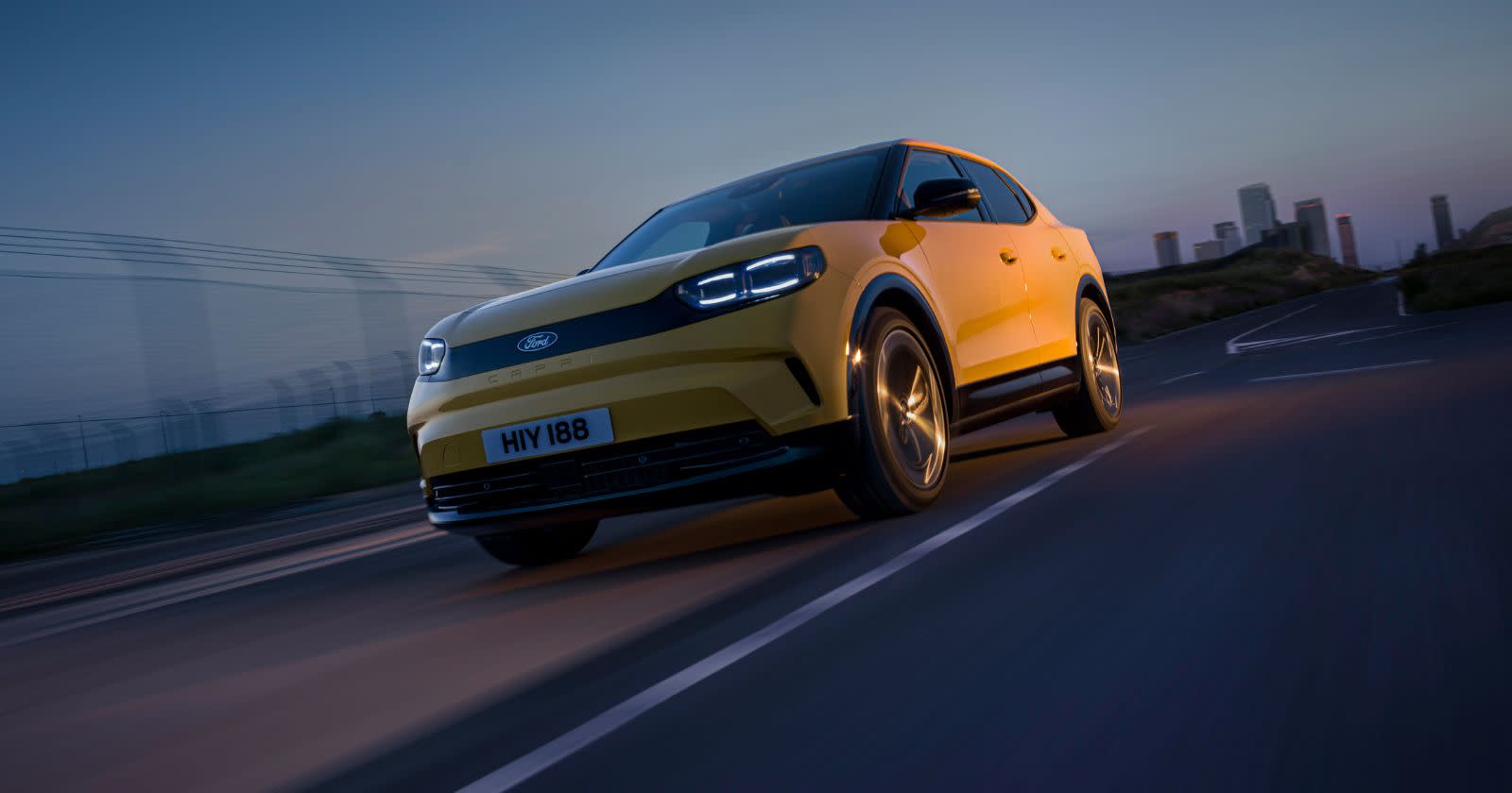 Iconic Ford Capri Returns As All-Electric Sports Coupe