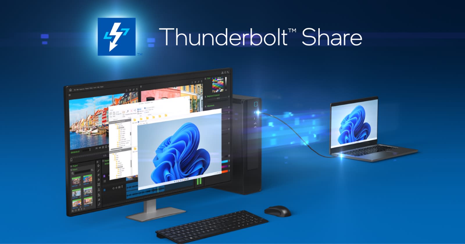 Intel's Thunderbolt Share Enables Dual PC Control via USB