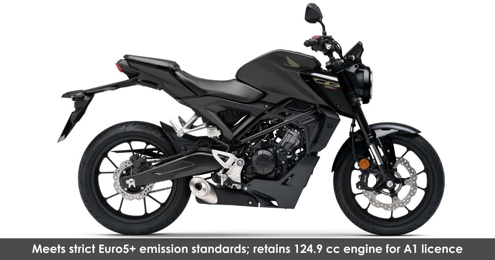 2024 Honda CB125R Unveiled In Europe