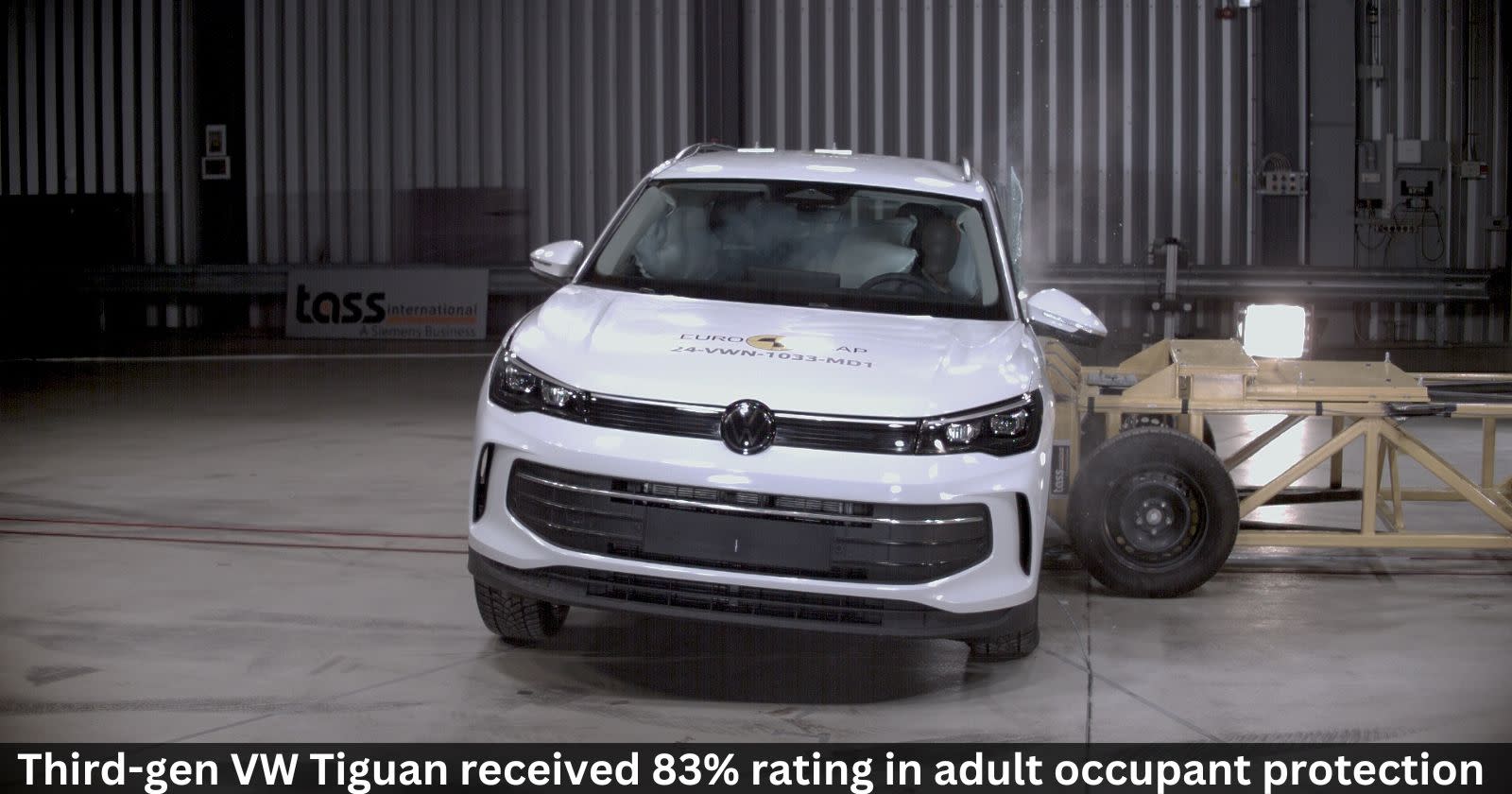 Third-Gen Volkswagen Tiguan Scores 5 Stars In Euro NCAP Crash Test