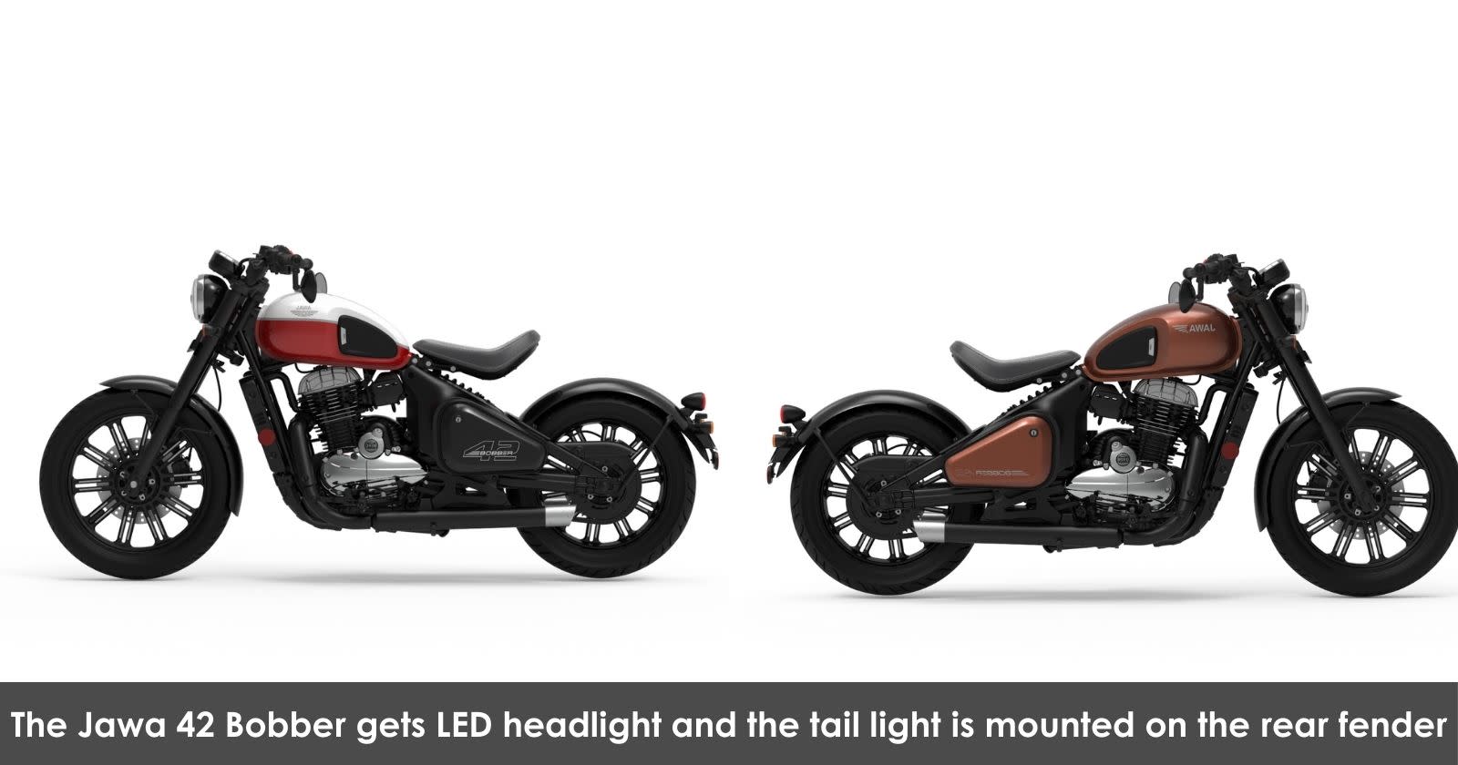 Jawa 42 Bobber vs Jawa Perak: Image Comparison