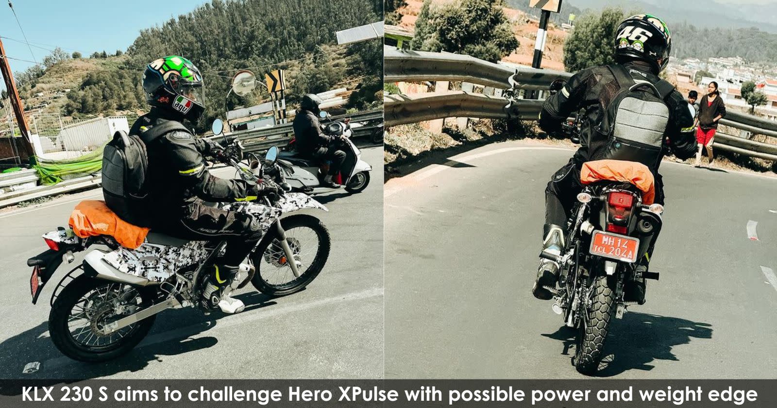 Kawasaki KLX 230 S Road-legal Enduro Bike Spotted Testing In India