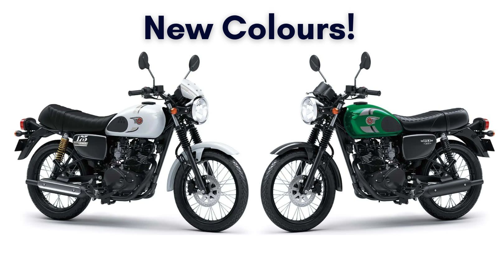 Kawasaki W175 Updated With New Colours