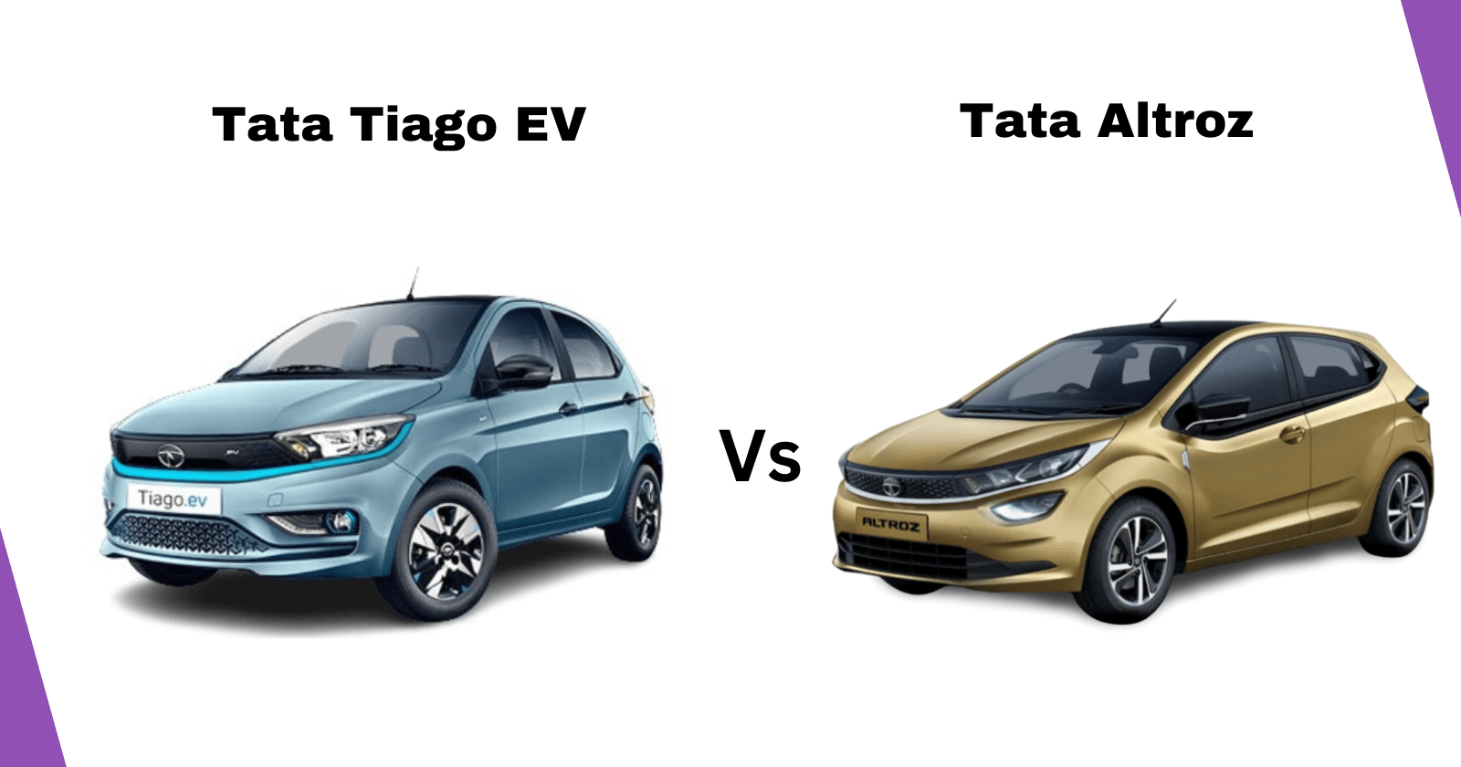 Tata Tiago EV vs Tata Altroz: A Comprehensive Comparison