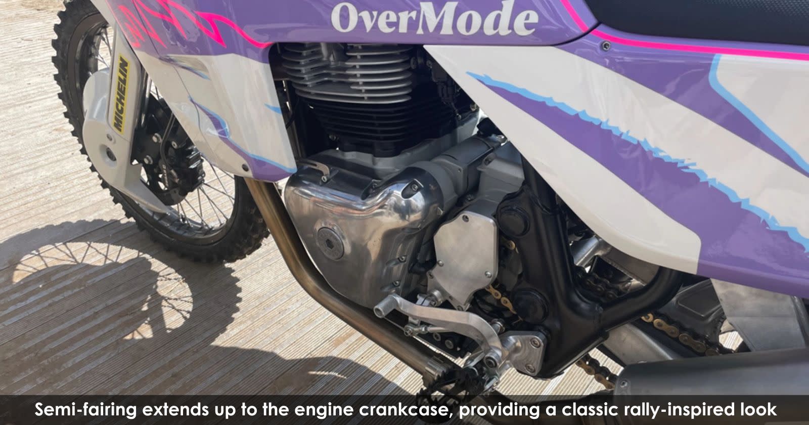 Royal Enfield 850cc Adventure Bike Showcased At Goodwood Festival of Speed