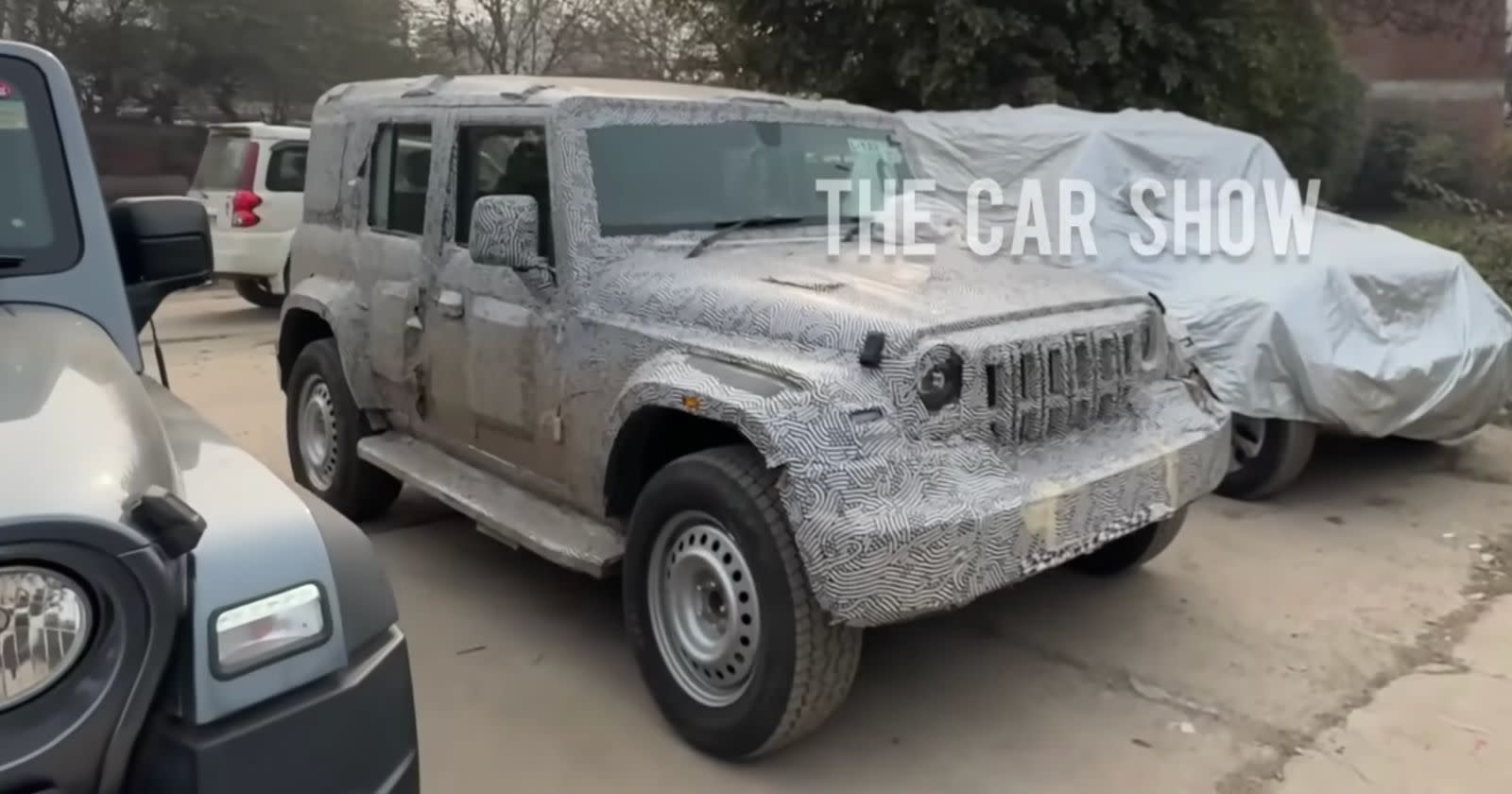 Mahindra Thar 5-Door Spotted Yet Again
