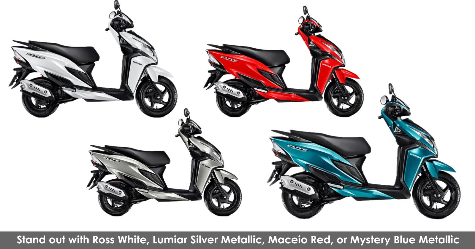 Honda Dio 125 Gets a Colourful Makeover In Brazil for 2025