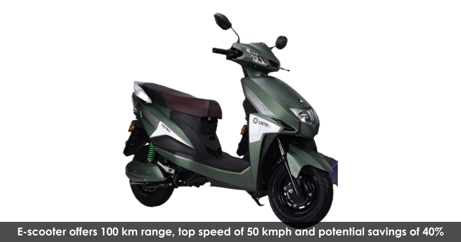Lectrix EV launches new e-scooter Sans Battery for ₹ 50,000