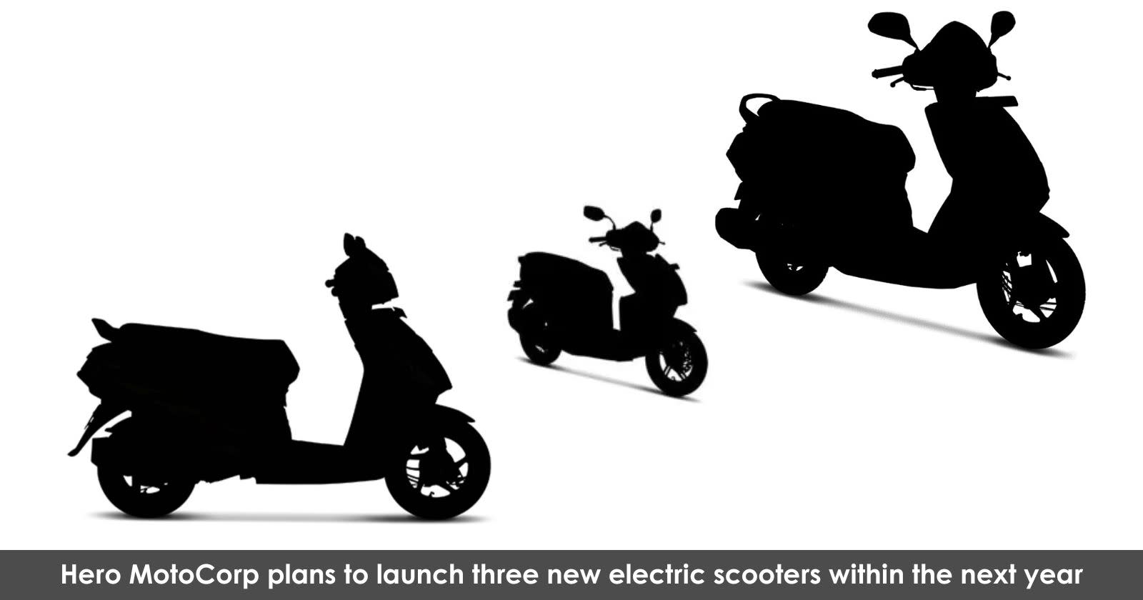 Hero Motocorp To Launch 3 Electric Scooters By 2025