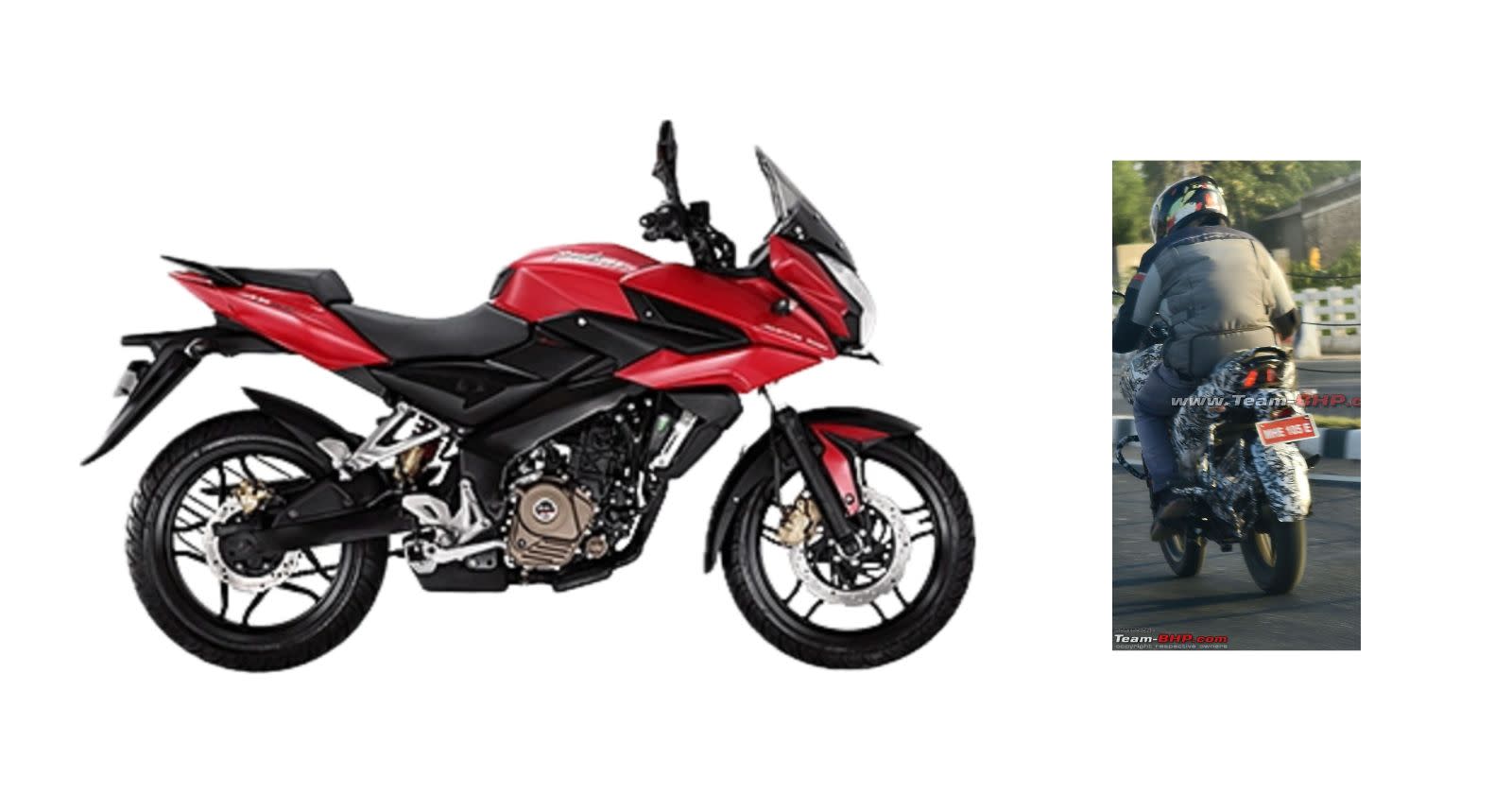 Bajaj Pulsar Adventure Tourer Spotted On Test