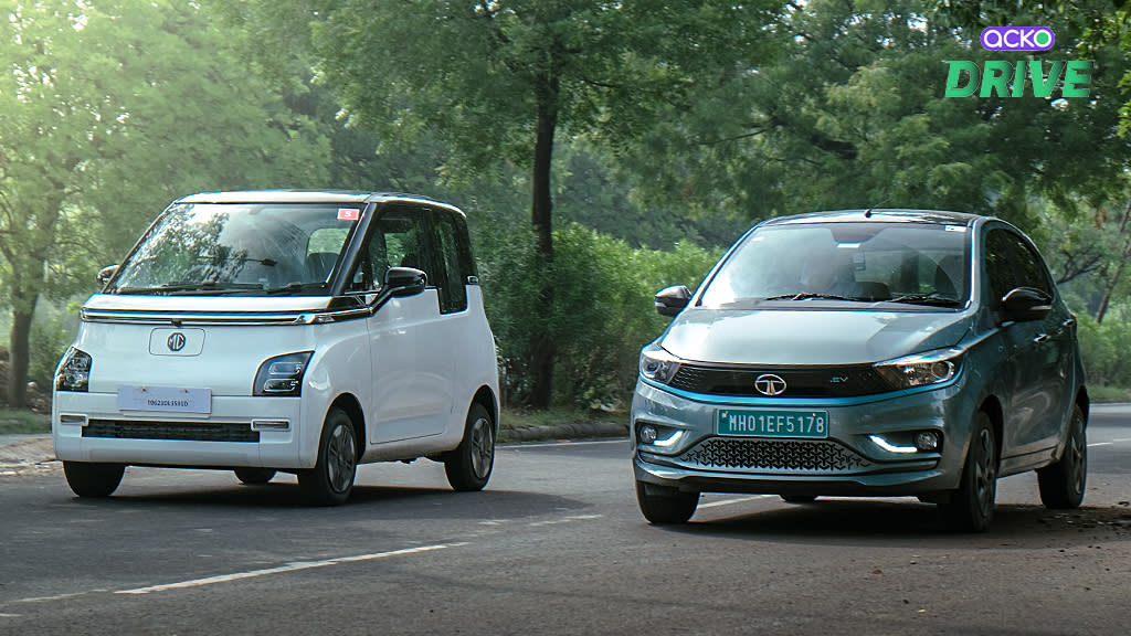 Tata Tiago.ev vs MG Comet Comparison Review: Are Affordable EVs Worth ...