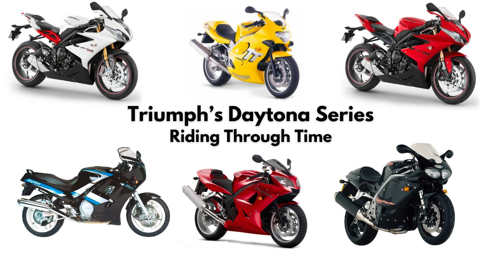 Triumph’s Daytona Series: Riding Through Time