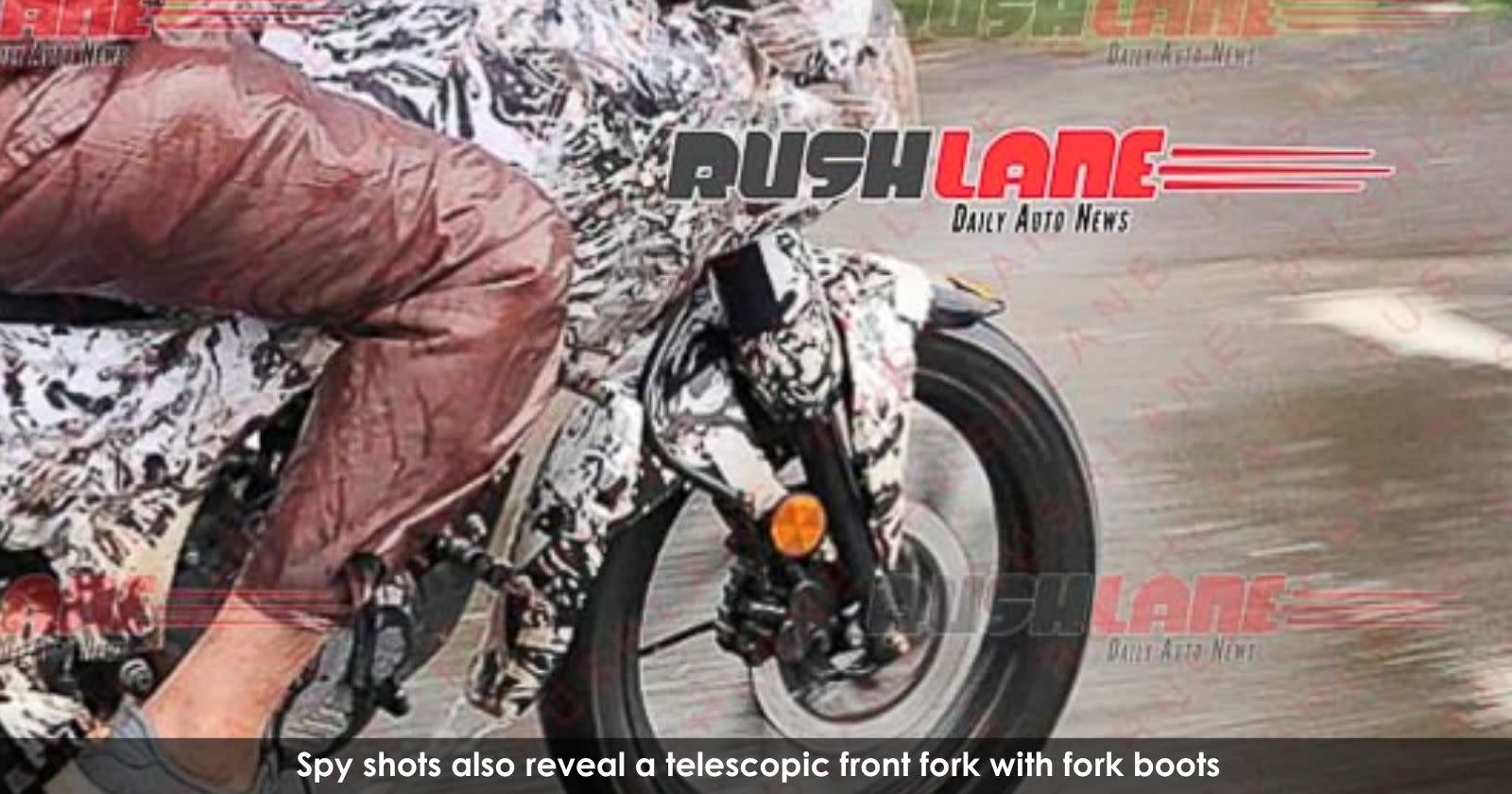 New Bajaj Adventure-Styled Motorcycle Spotted Testing Again