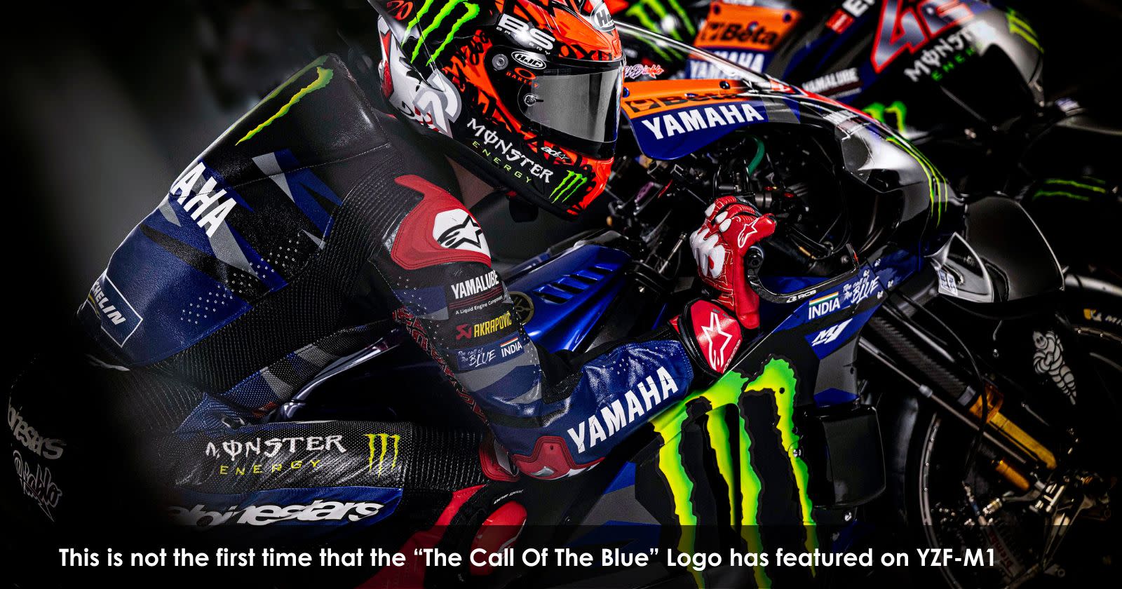 2024 MotoGP Yamaha YZR-M1 To Feature ‘The Call Of The Blue’ Sticker