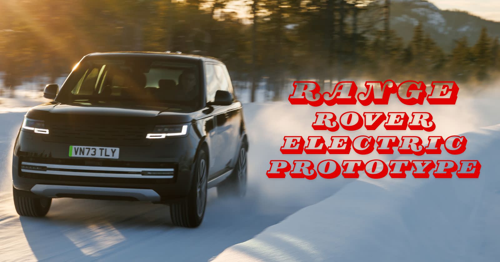 New Range Rover Electric Debut In 2025