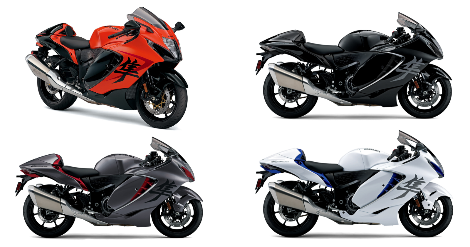 2024 Suzuki Hayabusa 4 Colours Announced For India
