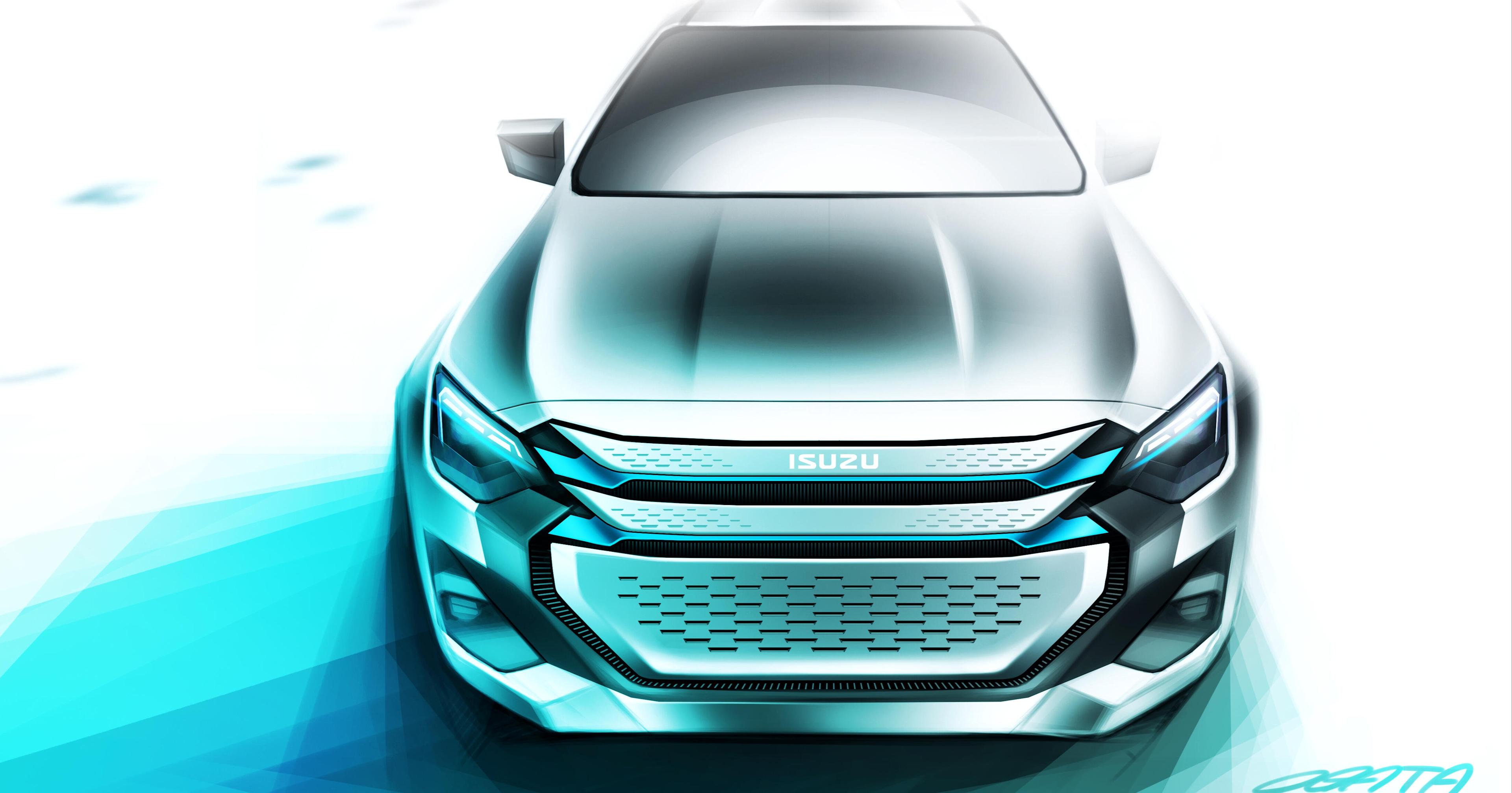 Isuzu Unveils The Electric D-Max